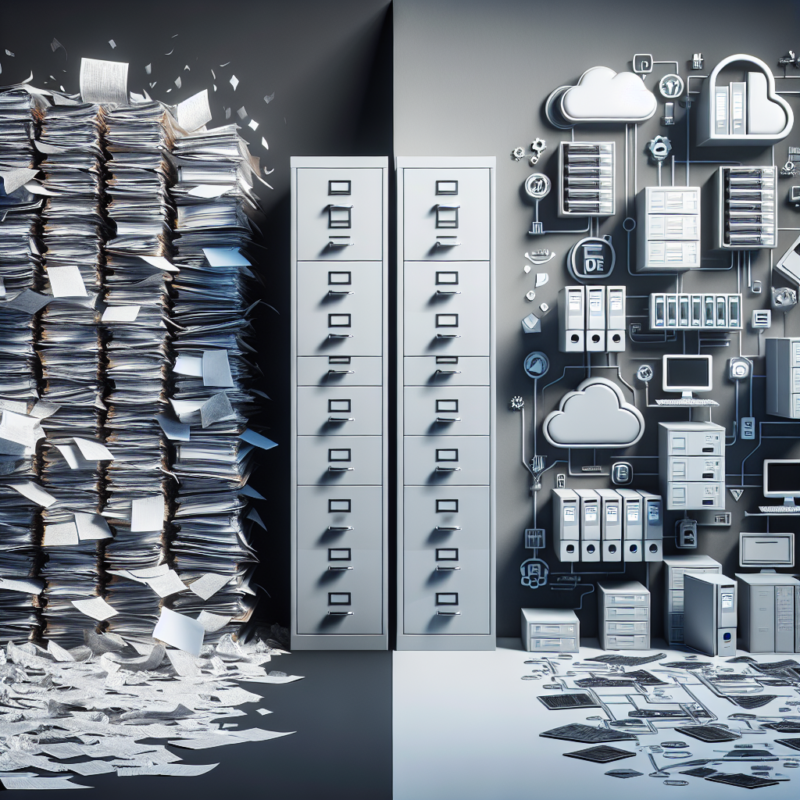 Archivage Papier ou Numérique - INFODEOS